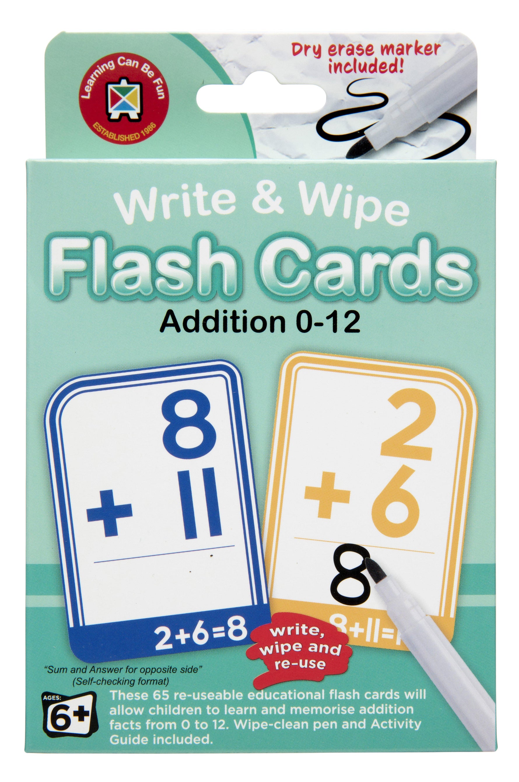 Addition Flashcards – Castle & Kite