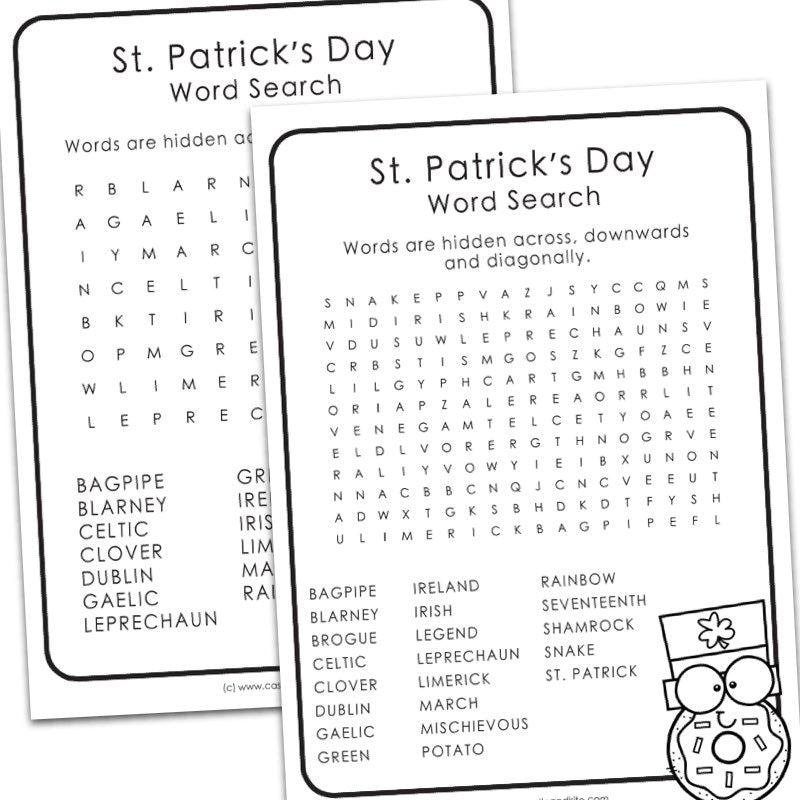 St. Patrick's Day Shamrock plus more pack – Castle & Kite