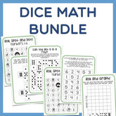 Math Bundle - Fun with Dice – Castle & Kite